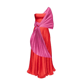 Dahlia - Luxurious Silk Lehenga with Pre-Pleated Shawl Design – WEST X EAST